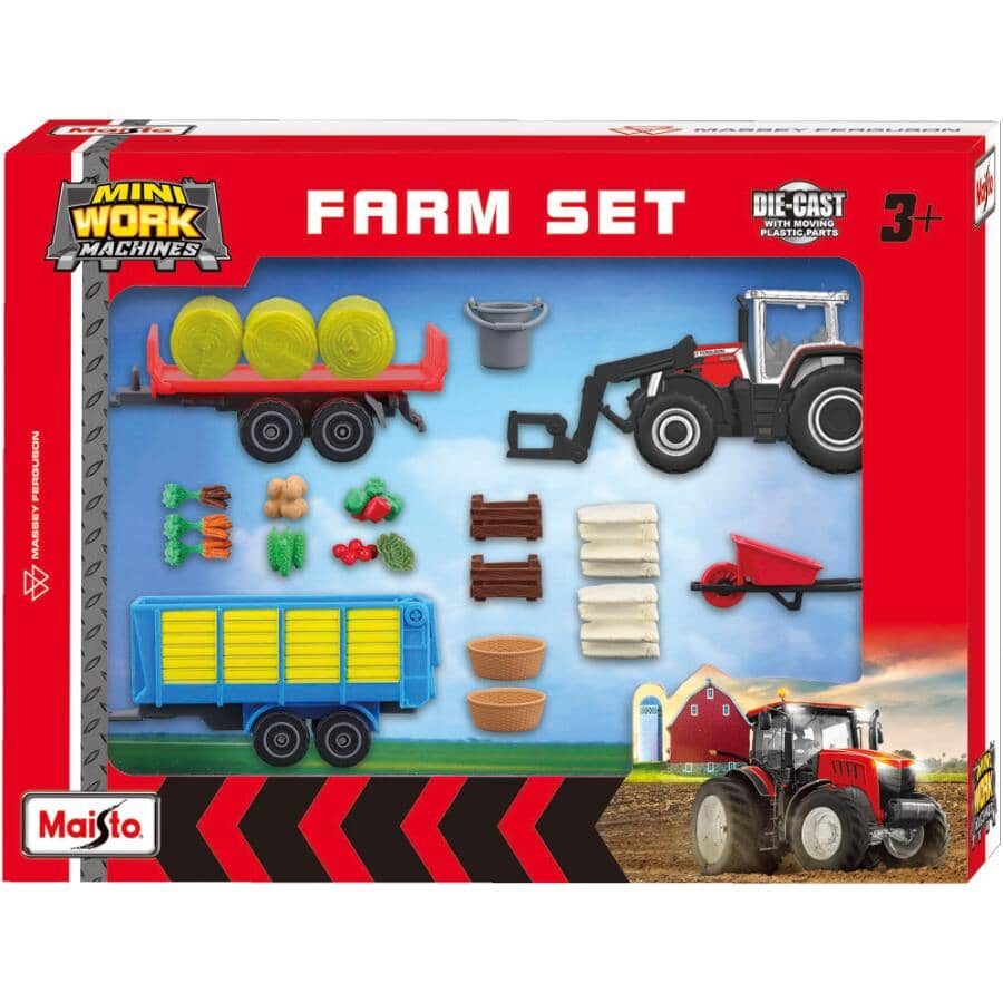 MAISTO Die Cast Farm Set Playset | Home Hardware