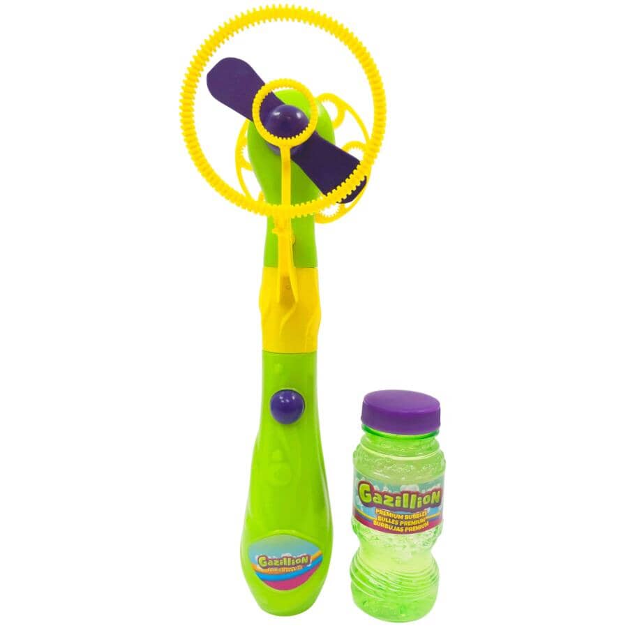 FUNRISE Gazillion Twist N' Turn Bubble Wand with 118 ml Bubble Solution ...