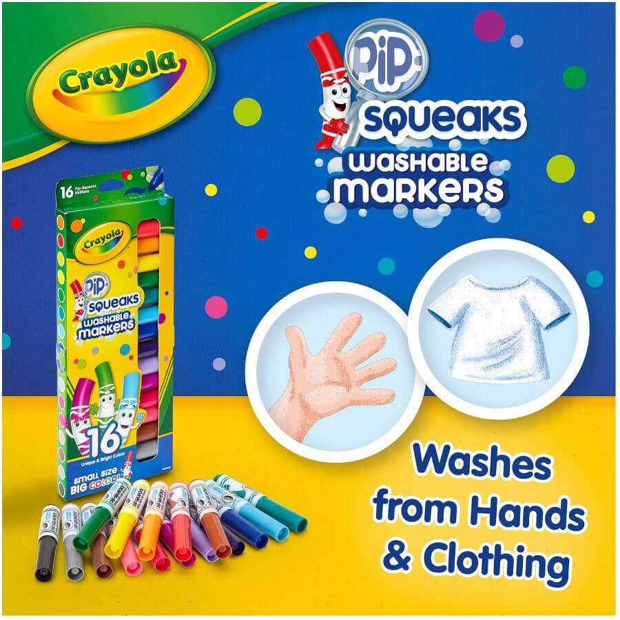 CRAYOLA Pip-Squeaks Broad Line Washable Markers | Home Hardware