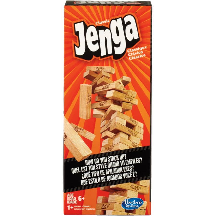 HASBRO Classic Jenga Game | Home Hardware