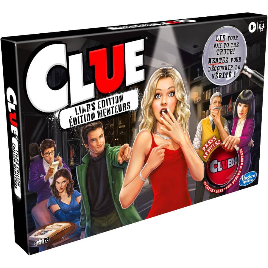 HASBRO Clue Board Game - Liars Edition | Home Hardware