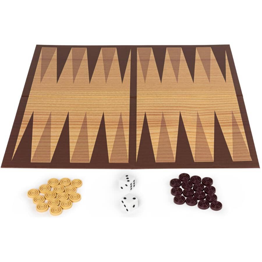 SPIN MASTER Backgammon Family Board Game | Home Hardware