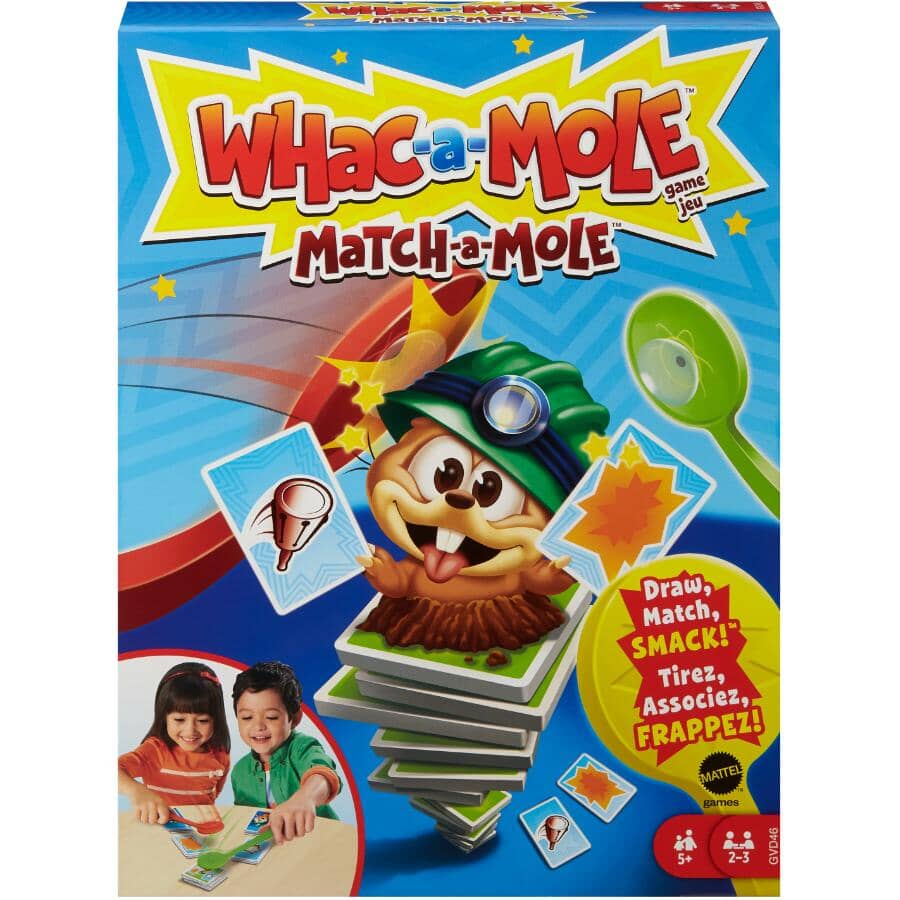 MATTEL Whac-A-Mole Match-A-Mole Card Game | Home Hardware