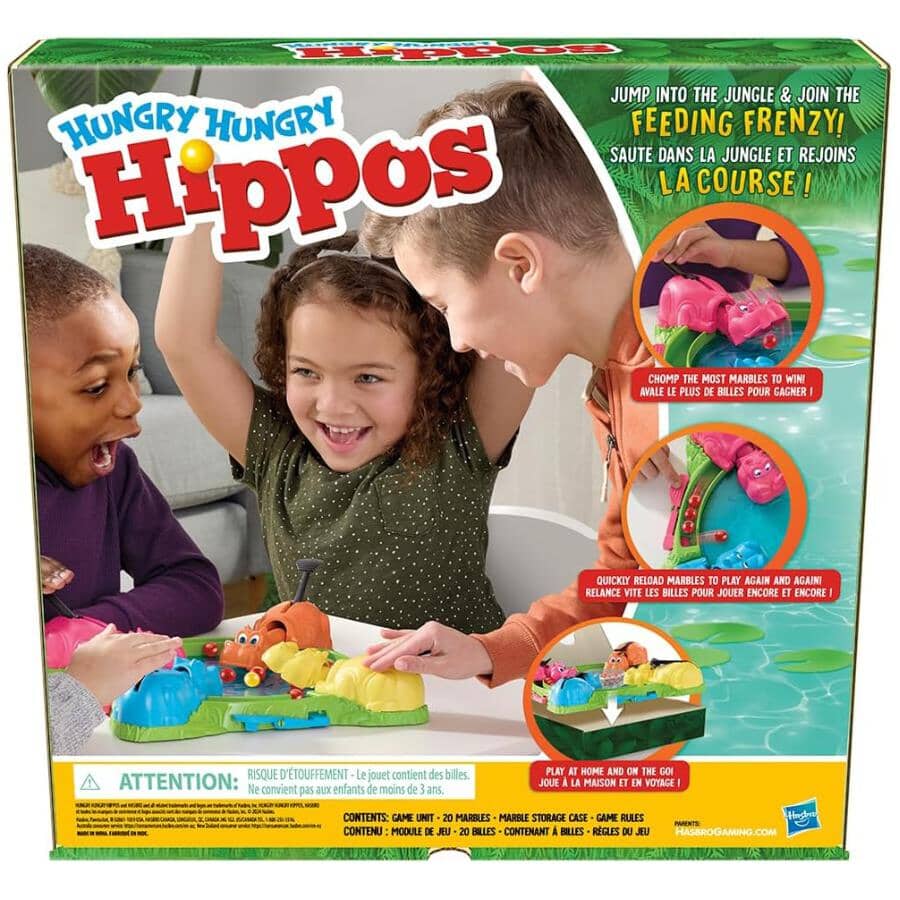 HASBRO Hungry Hungry Hippos - Bilingual | Home Hardware