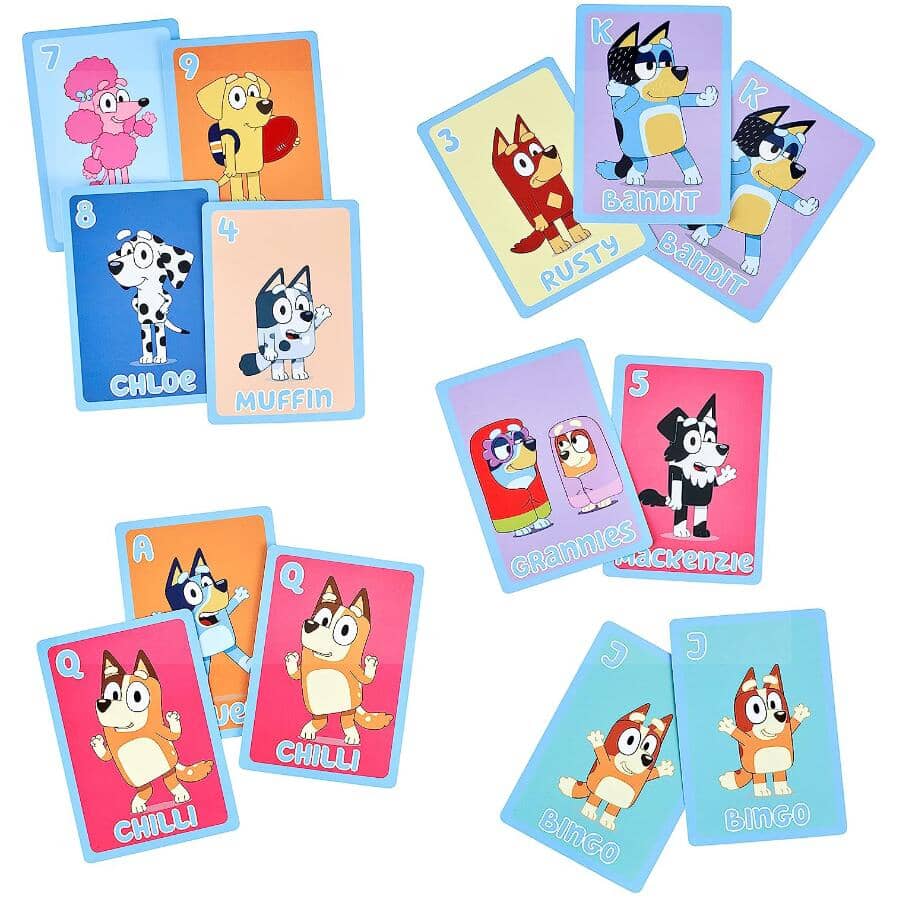 MOOSE Bluey 5-in-1 Family Card Game | Home Hardware