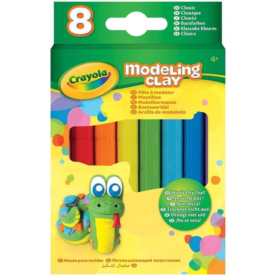 CRAYOLA Classic Coloured Modeling Clay | Home Hardware