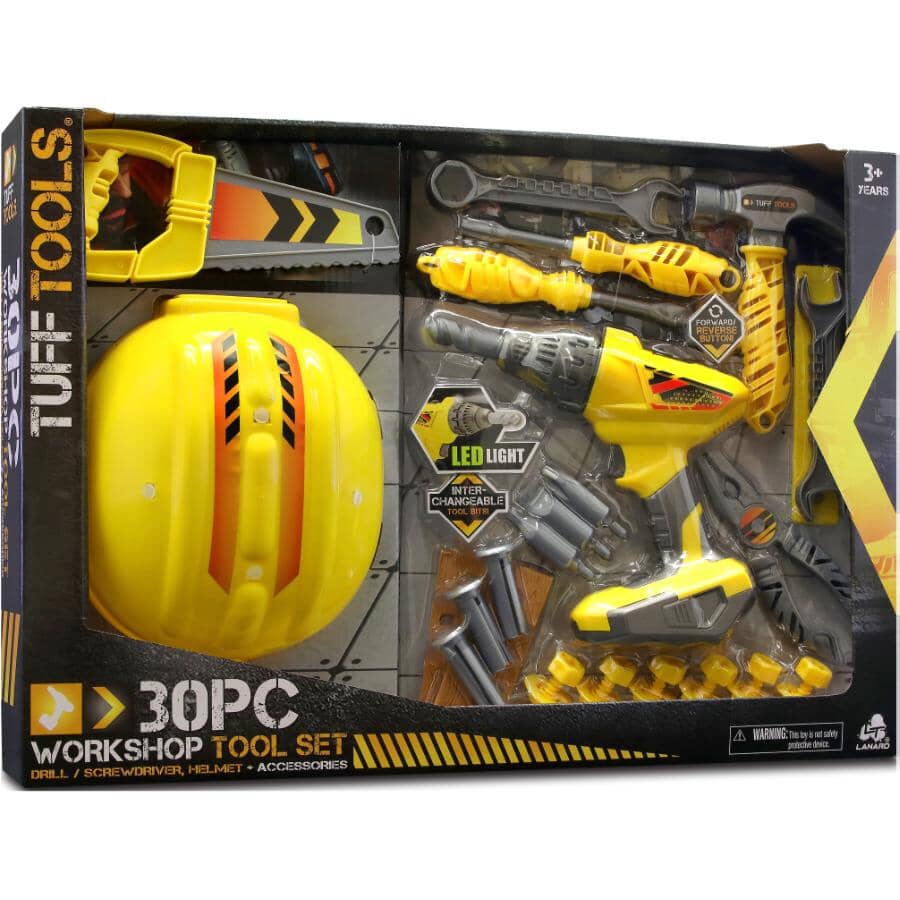 LANARD 30 Piece Tuff Tools Workshop Set | Home Hardware