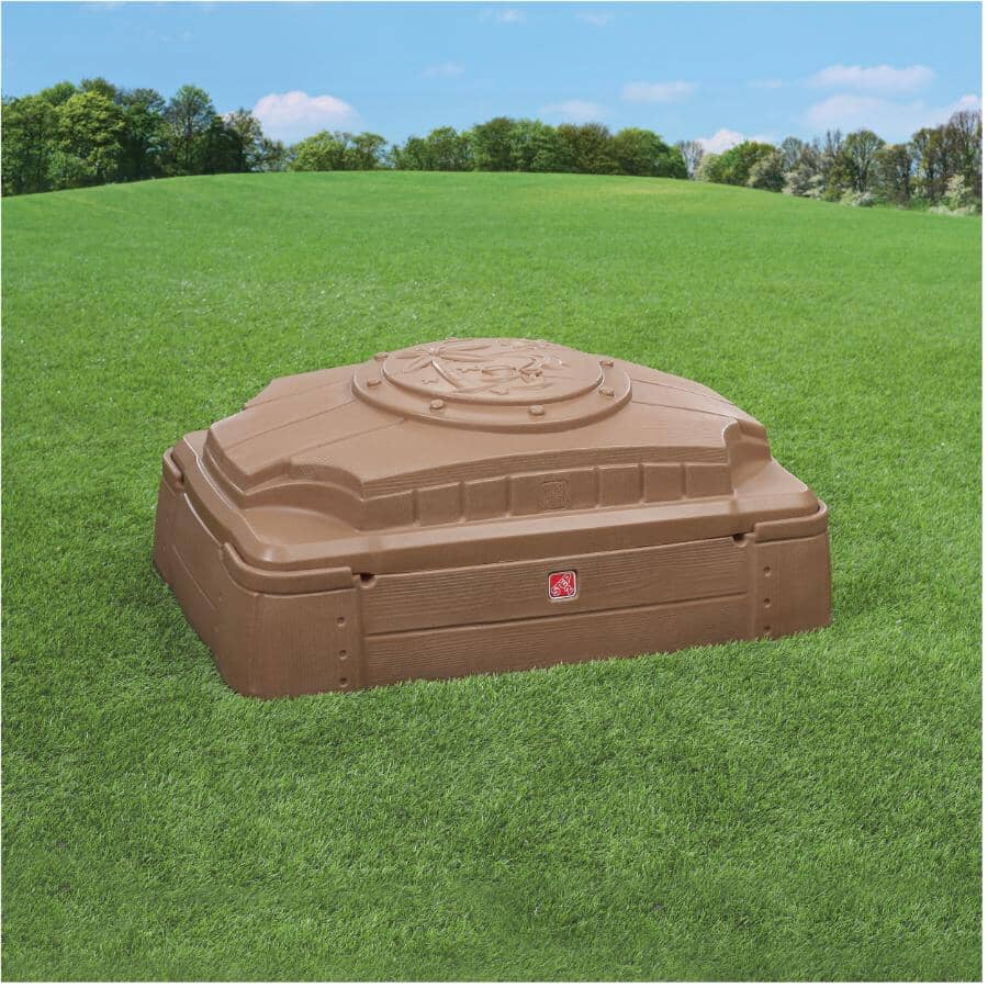 STEP 2 Brown Play and Store Sandbox | Home Hardware