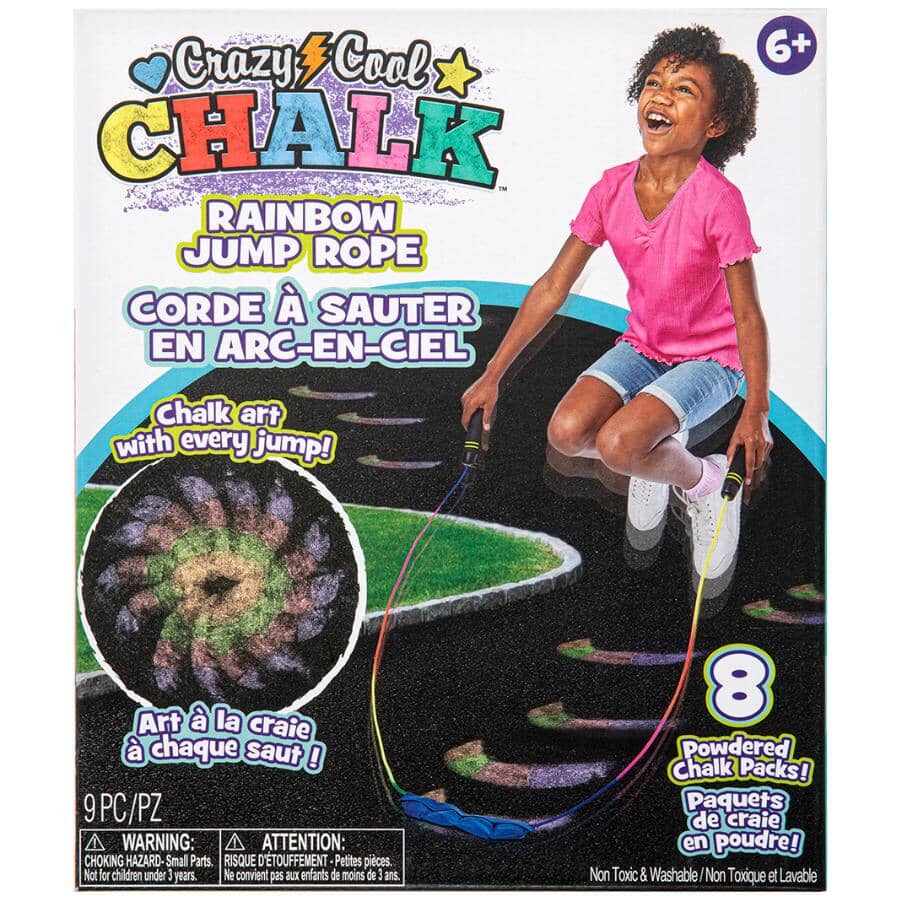 ALEX Crazy Cool Chalk Rainbow Jump Rope | Home Hardware