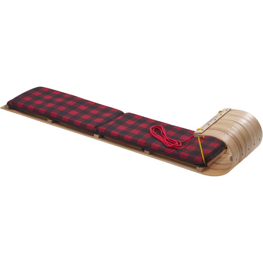 STREAMRIDGE.CA 5' Premium Toboggan, with Pull Rope and Design Pad ...