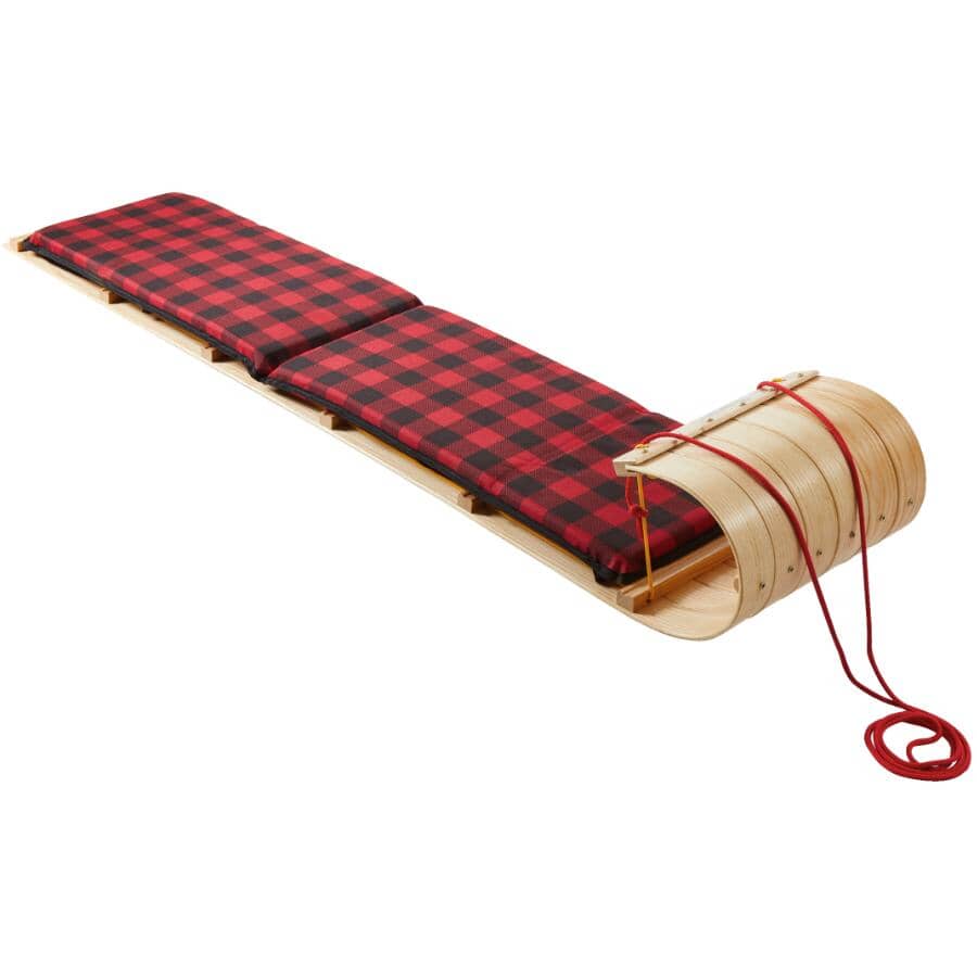 STREAMRIDGE.CA 6' Premium Toboggan, with Pull Rope and Design Pad ...