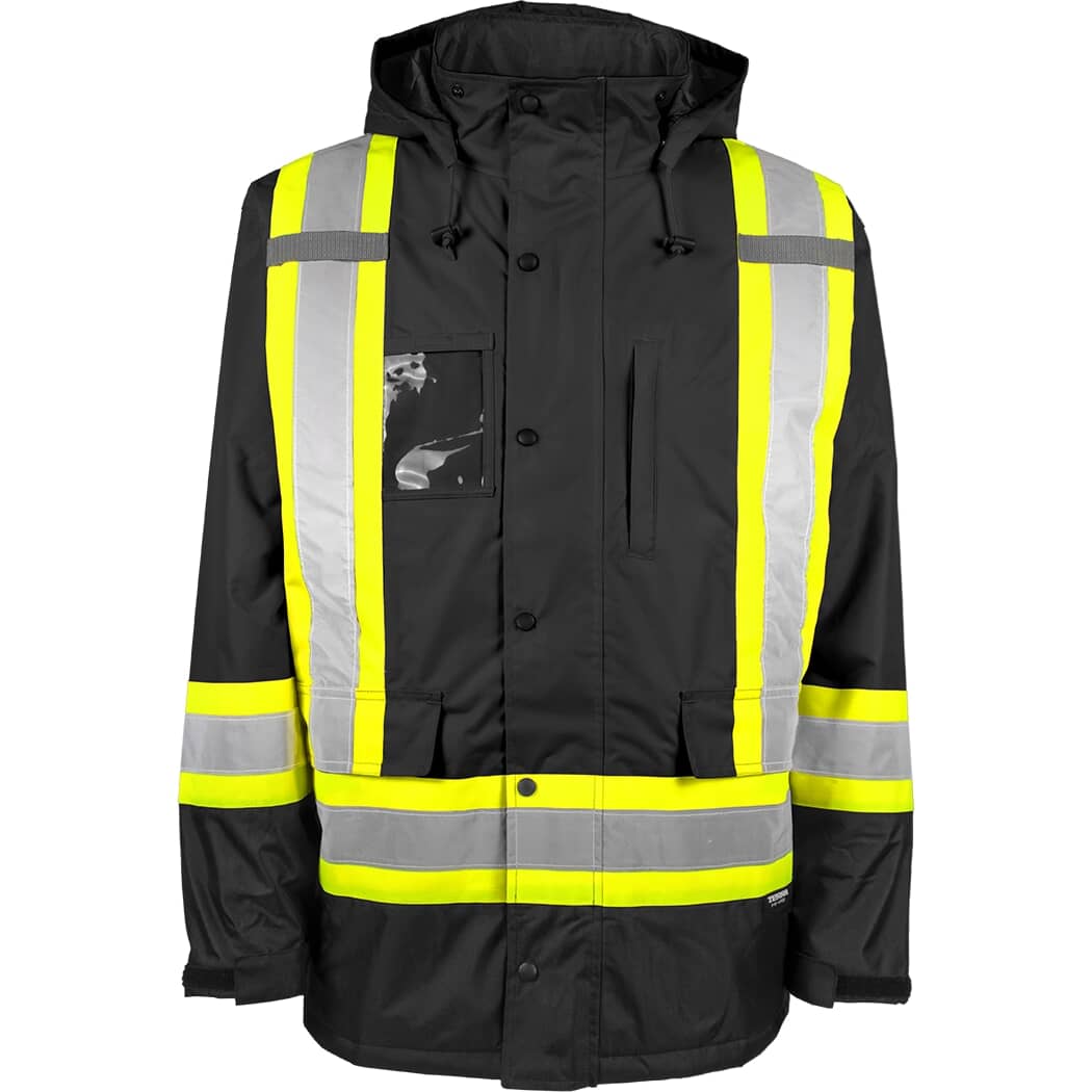 TERRA Hi-Visibility Lined Safety Parka with Reflective Band | Home Hardware