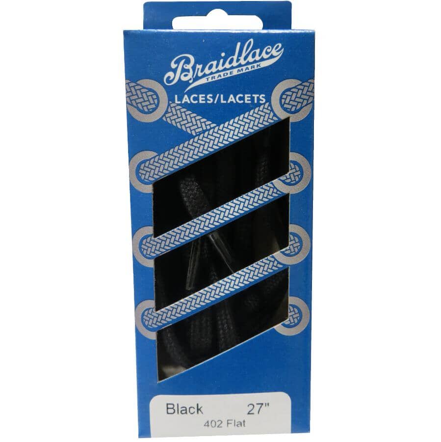 BRAIDLACE Flat Shoe Laces | Home Hardware
