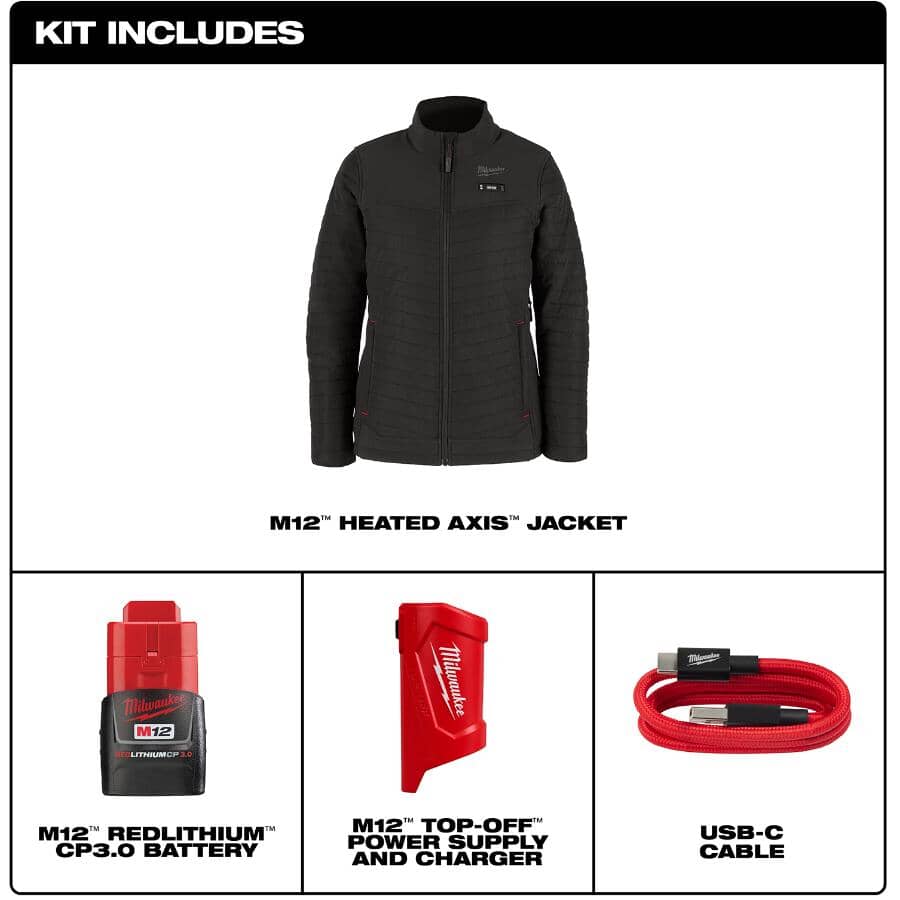 MILWAUKEE Women's M12 Axis Heated Winter Jacket | Home Hardware