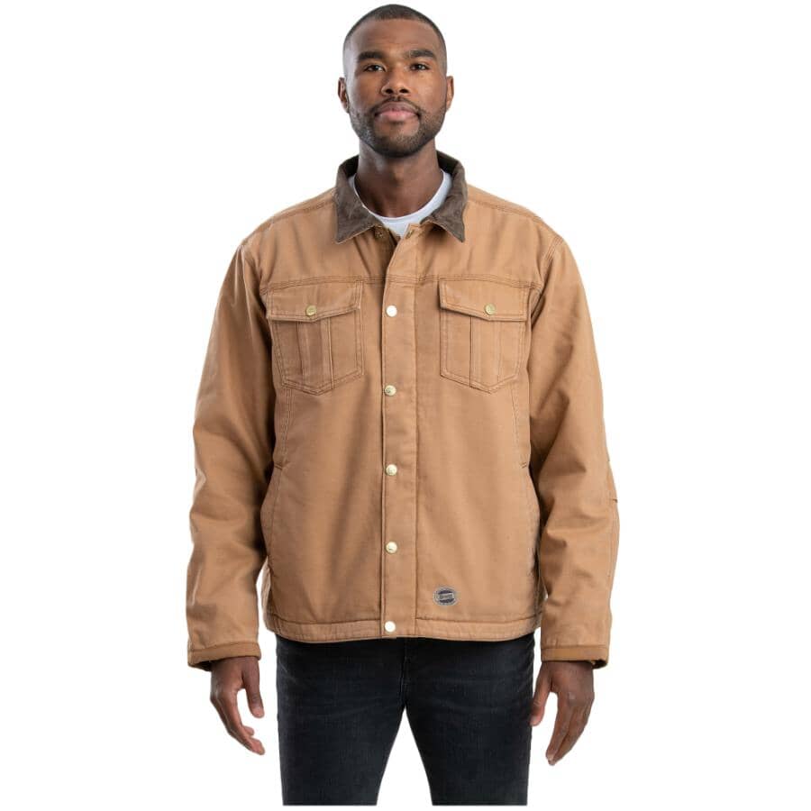 BERNE Vintage Washed Sherpa Lined Work Jacket | Home Hardware