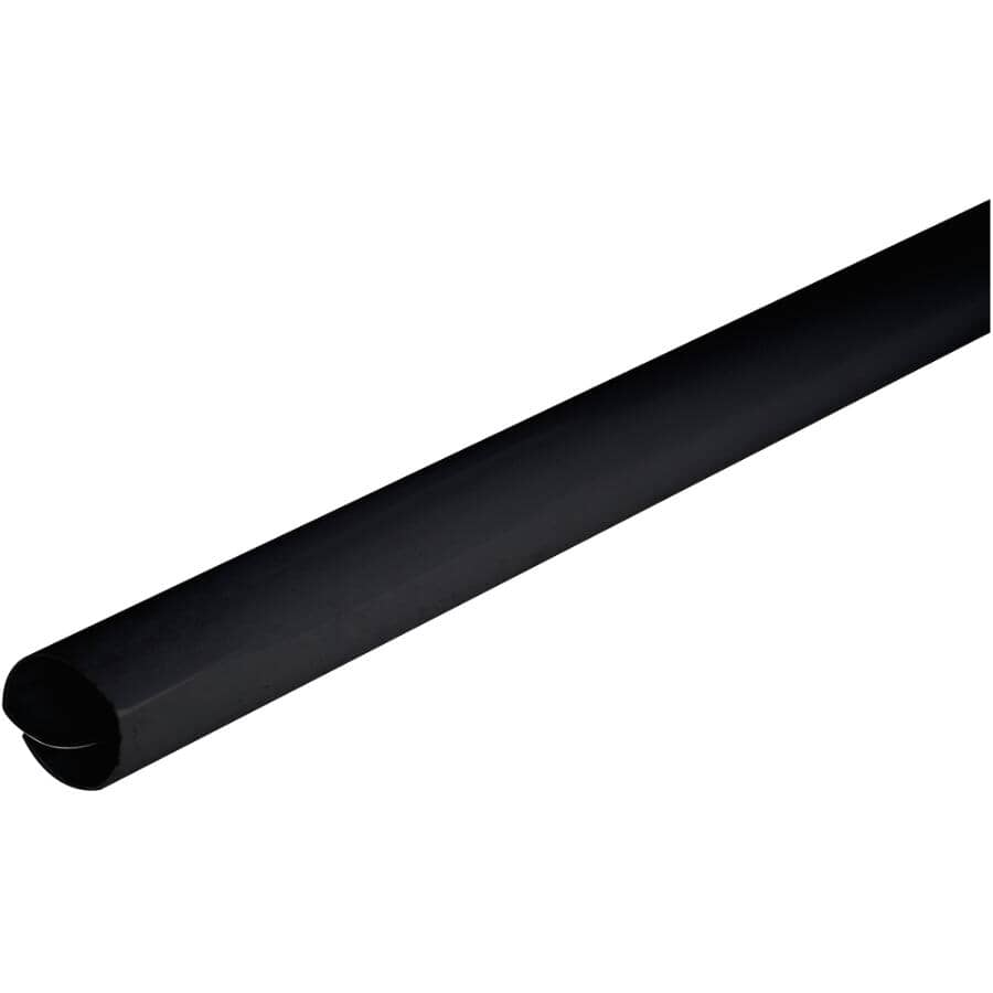 SPLASH HOME Shower Rod Cover - Black, 60" | Home Hardware