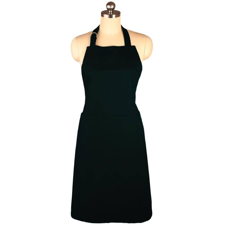 MUKITCHEN Adjustable Chef Apron - Black | Home Hardware