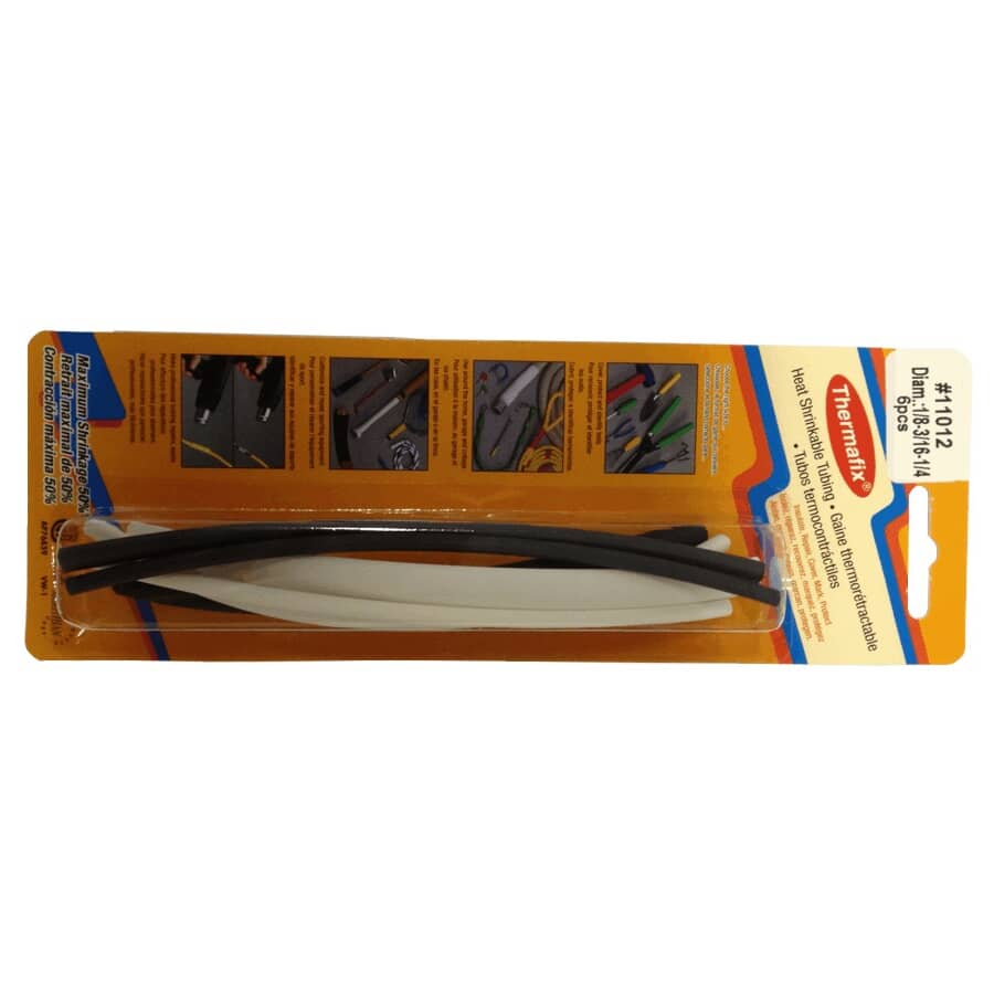 THERMAFIX Small 6" Heat Shrinkable Tubing | Home Hardware