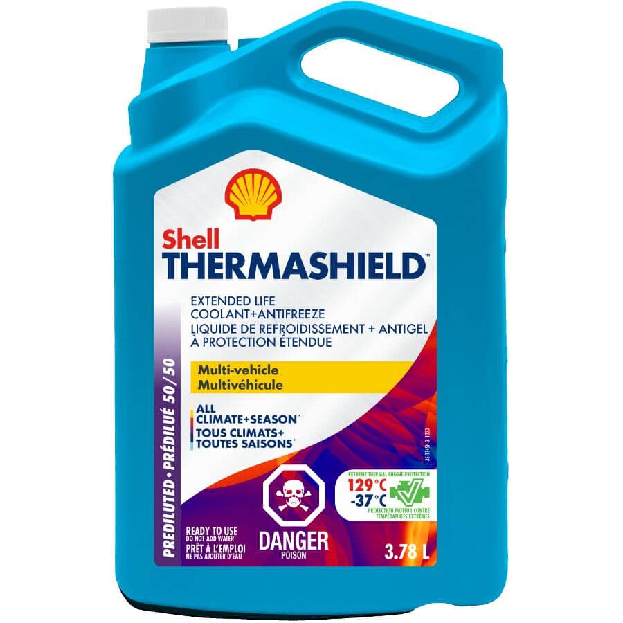 SHELL Thermashield Extended Life Prediluted Coolant + Antifreeze | Home ...