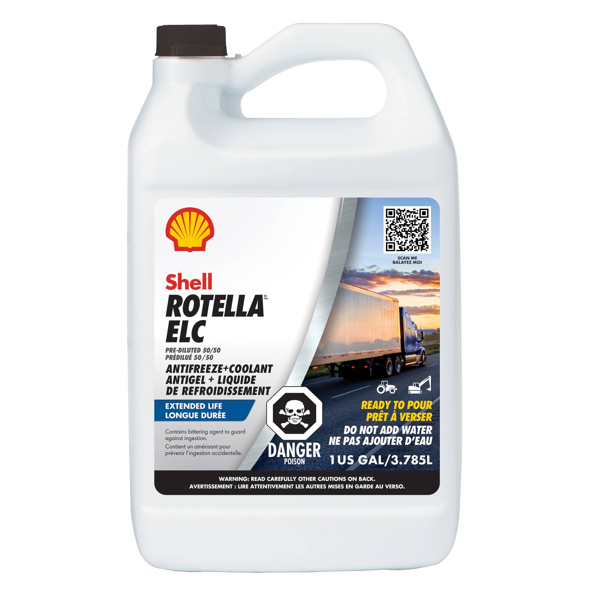SHELL Rotella Extended Life Pre-Diluted Antifreeze + Coolant | Home ...
