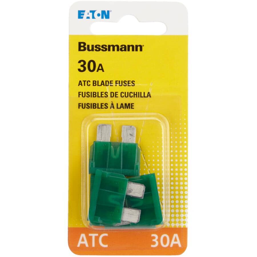 BUSSMANN ATC 30 Amp Blade Fuses - 5 Pack | Home Hardware