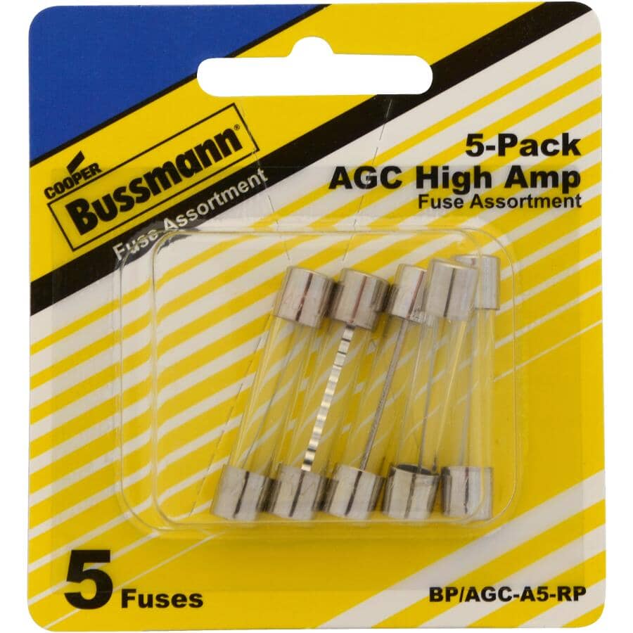BUSSMANN AGC High Amp Glass Fuse Assortment | Home Hardware