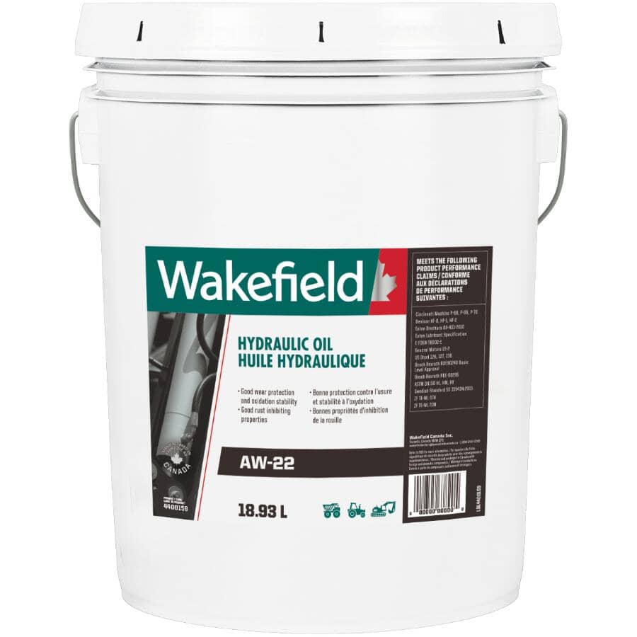 WAKEFIELD AW22 Hydraulic Oil - 18.93 L | Home Hardware