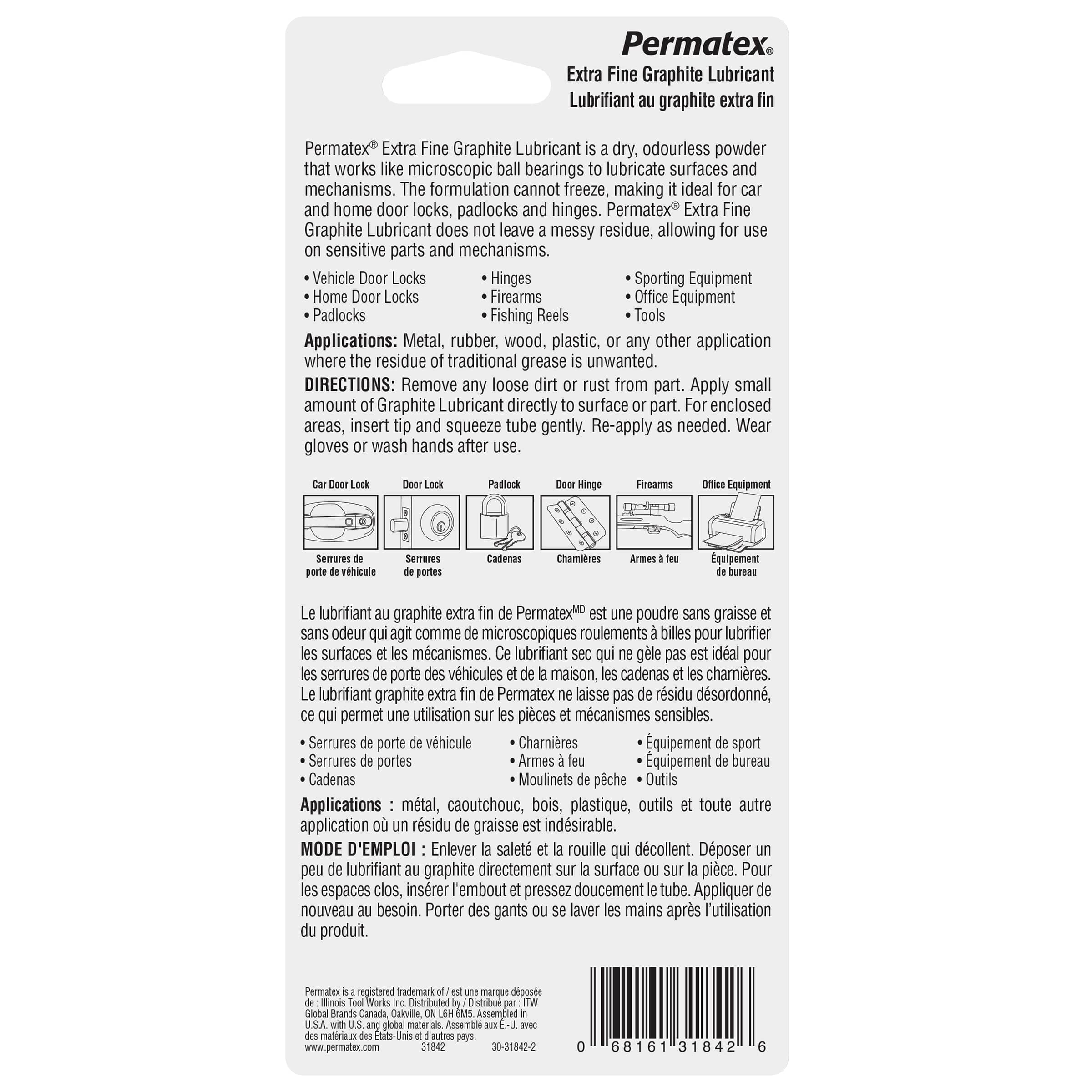 PERMATEX Extra Fine Graphite Lubricant | Home Hardware
