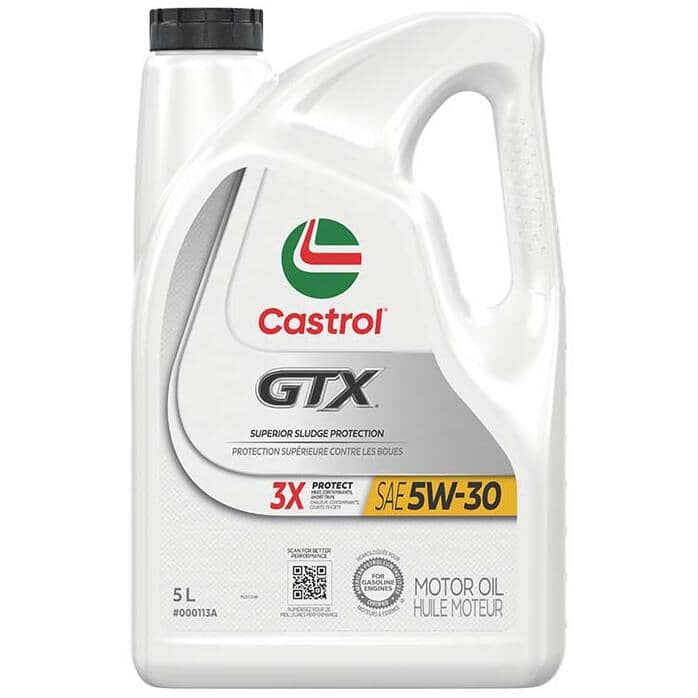 CASTROL 5W30 GTX Ultra Clean Motor Oil | Home Hardware