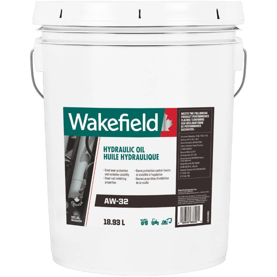 WAKEFIELD AW32 Hydraulic Oil - 18.93 L | Home Hardware