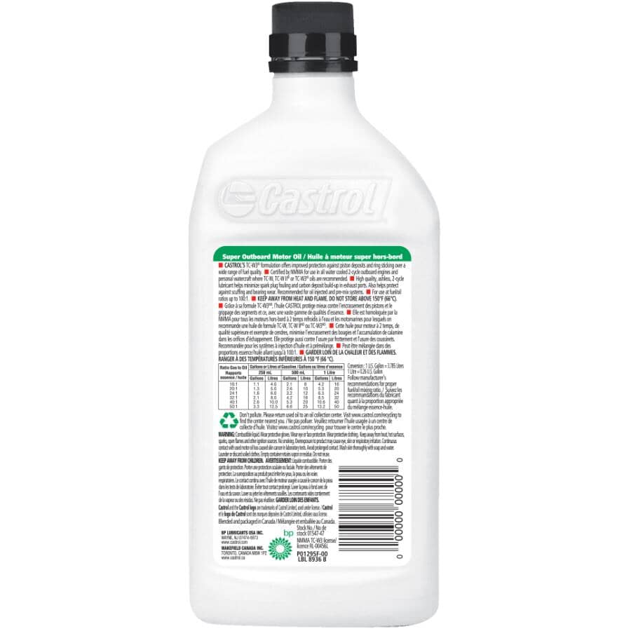 CASTROL Super Outboard Motor Oil | Home Hardware