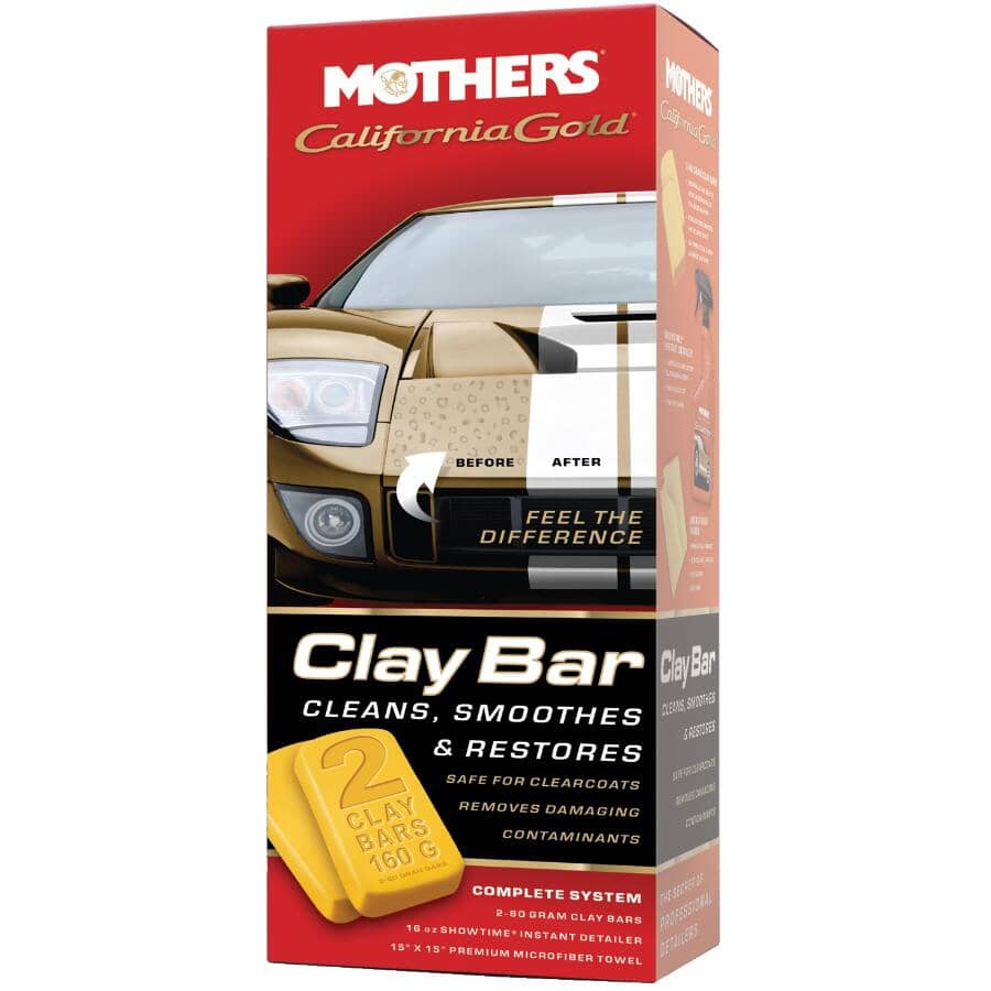 MOTHERS California Gold Clay Bar Kit | Home Hardware