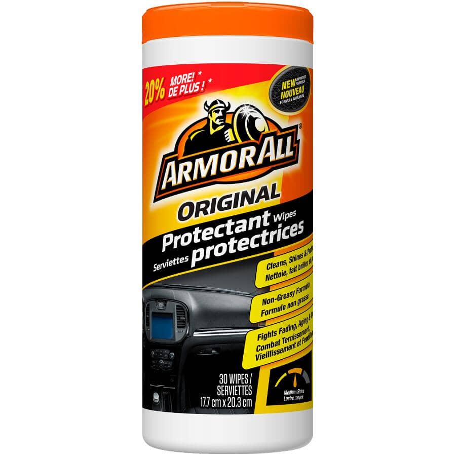 ARMOR ALL Protectant Car Wipes - 30 Pack | Home Hardware