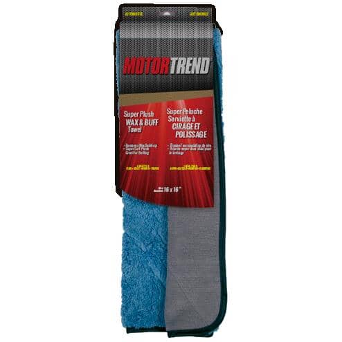 MOTOR TREND Super Plush Wax & Buff Towel | Home Hardware