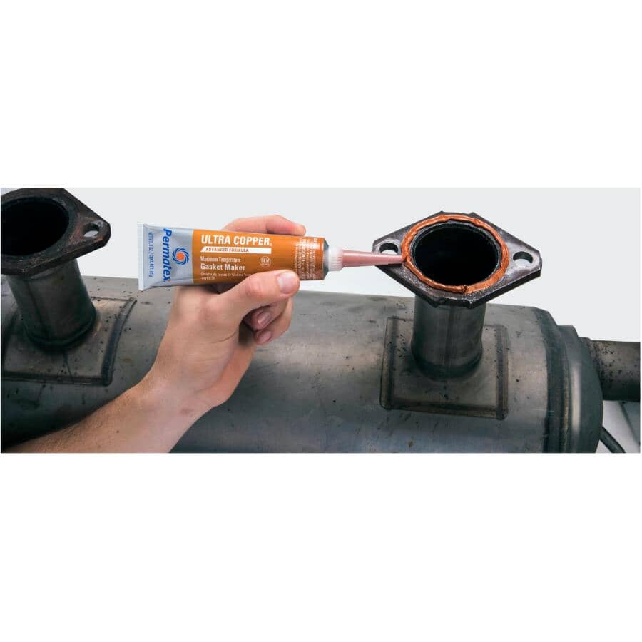 PERMATEX Ultra Copper High Temperature Gasket Maker | Home Hardware