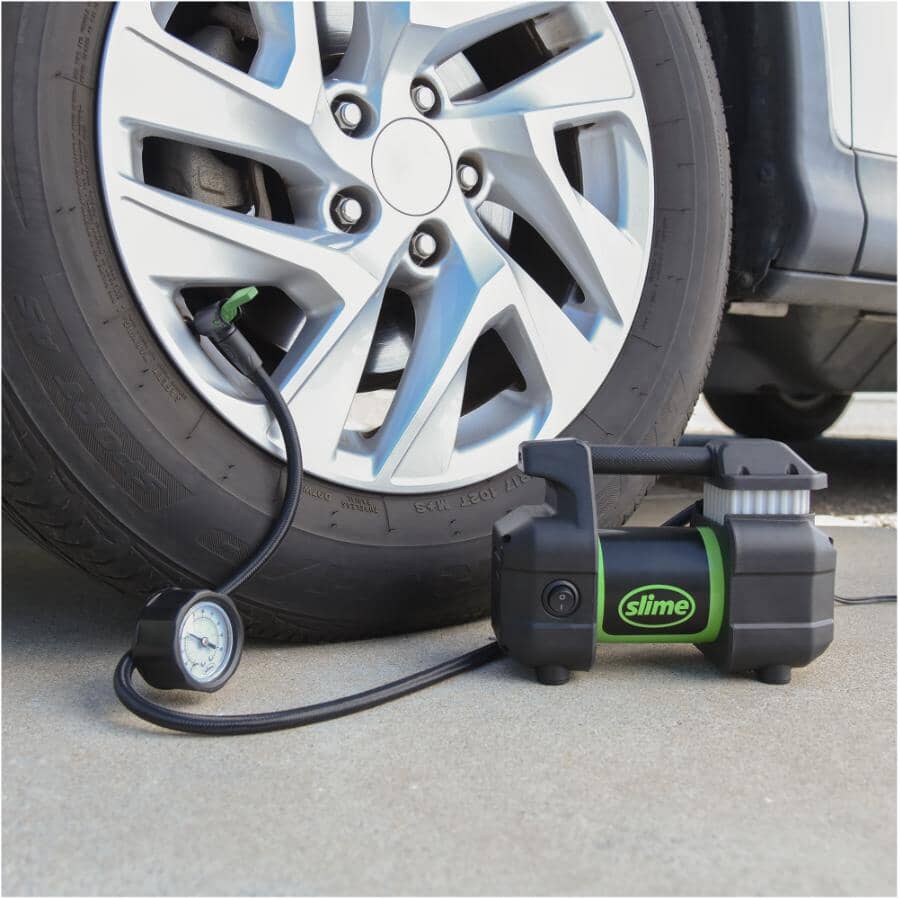 SLIME Pro Power 12V 100 PSI Heavy Duty Tire Inflator | Home Hardware