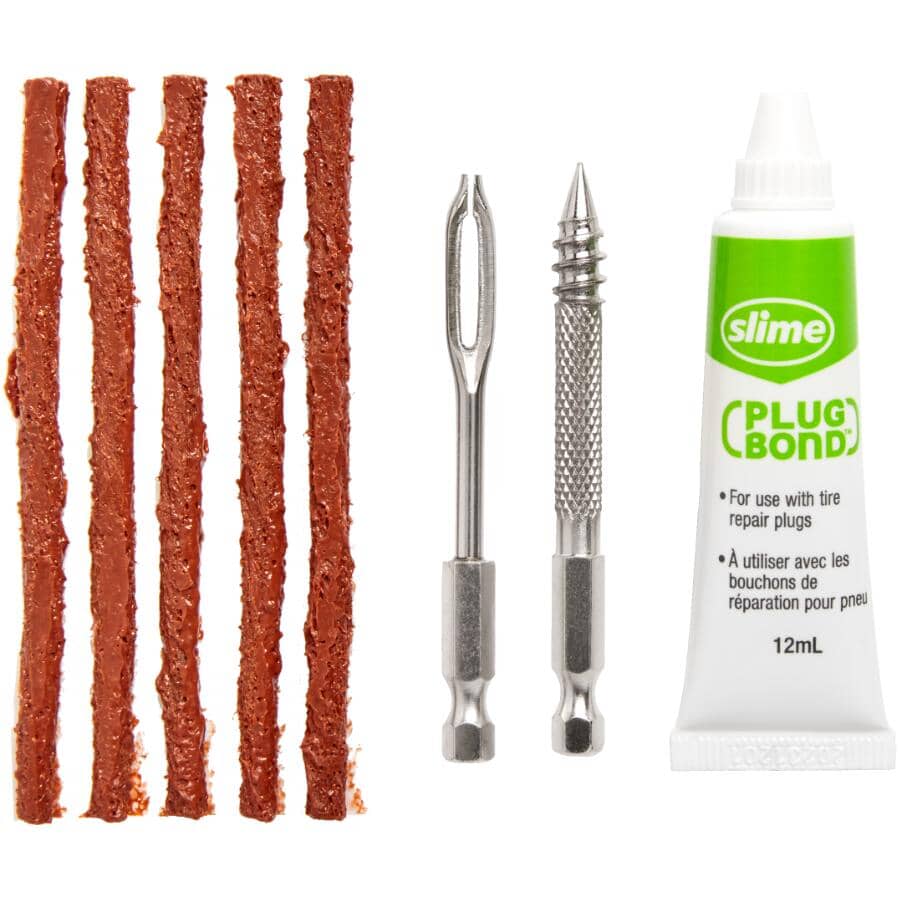 SLIME Drill Bit Tire Plug Kit - 9 Piece | Home Hardware