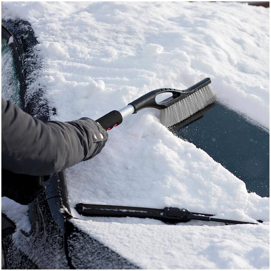 BLIZZARD Snow Brush with Scraper - 29" | Home Hardware