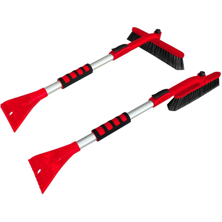 BENCHMARK Snow Brush Telescopic with Scraper | Home Hardware