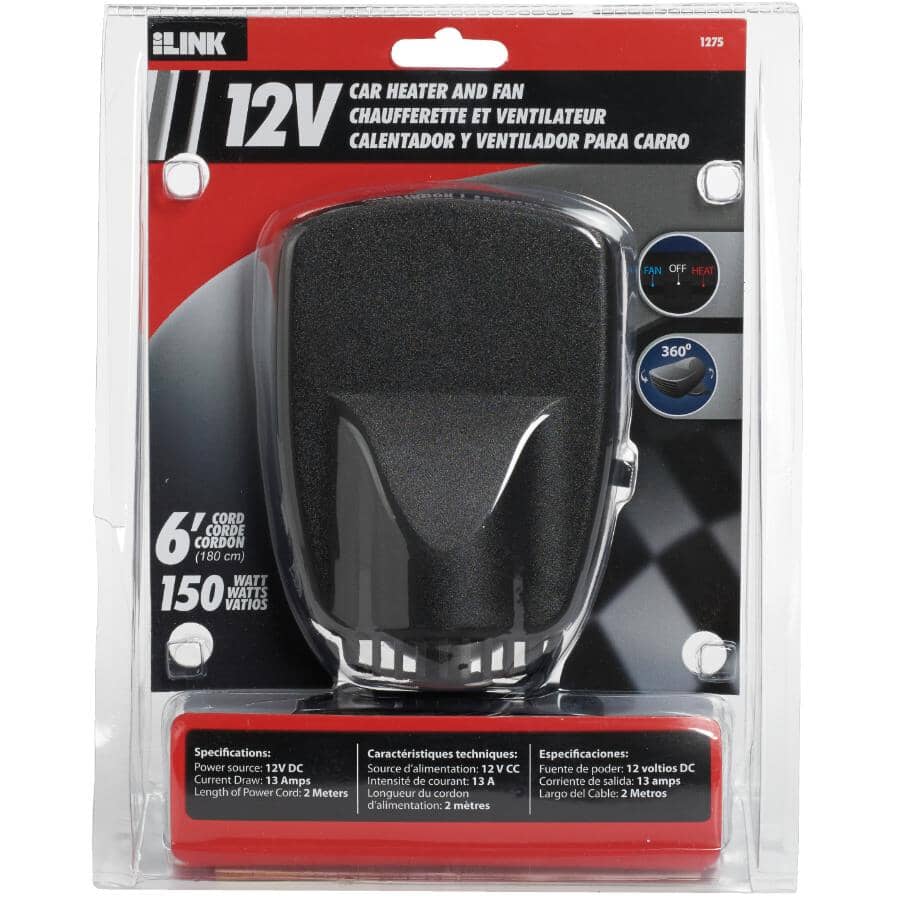 Ilink 12 Volt 150 Watt Ceramic Heater | Home Hardware