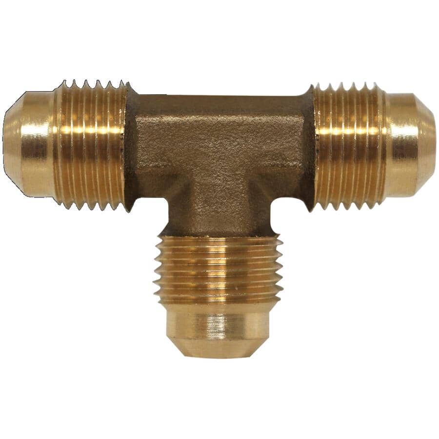 DOMINION 3/8" Brass Flare Tee | Home Hardware