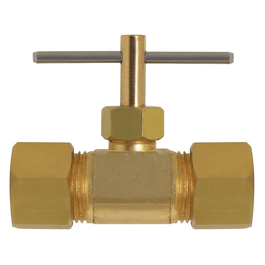 DOMINION 3/8" Compression Needle Valve | Home Hardware