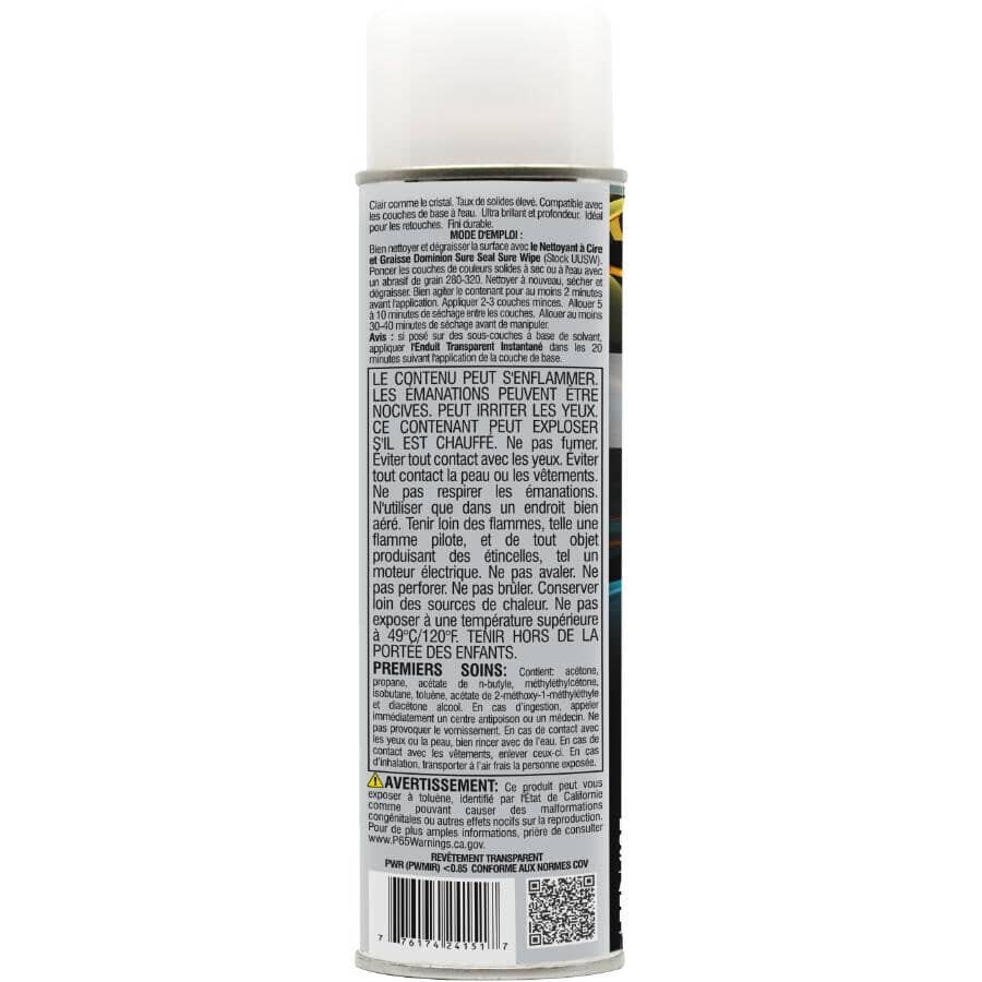 DOMINION SURE SEAL LTD. Instant Clear Coat | Home Hardware