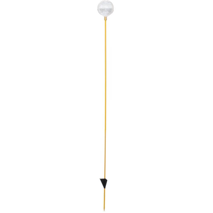 NUVUE White Fiberglass Driveway Marker | Home Hardware