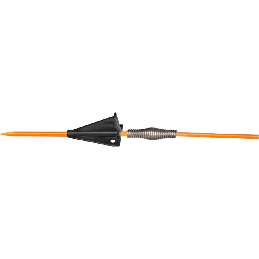 NUVUE Orange Fiberglass Driveway Marker | Home Hardware