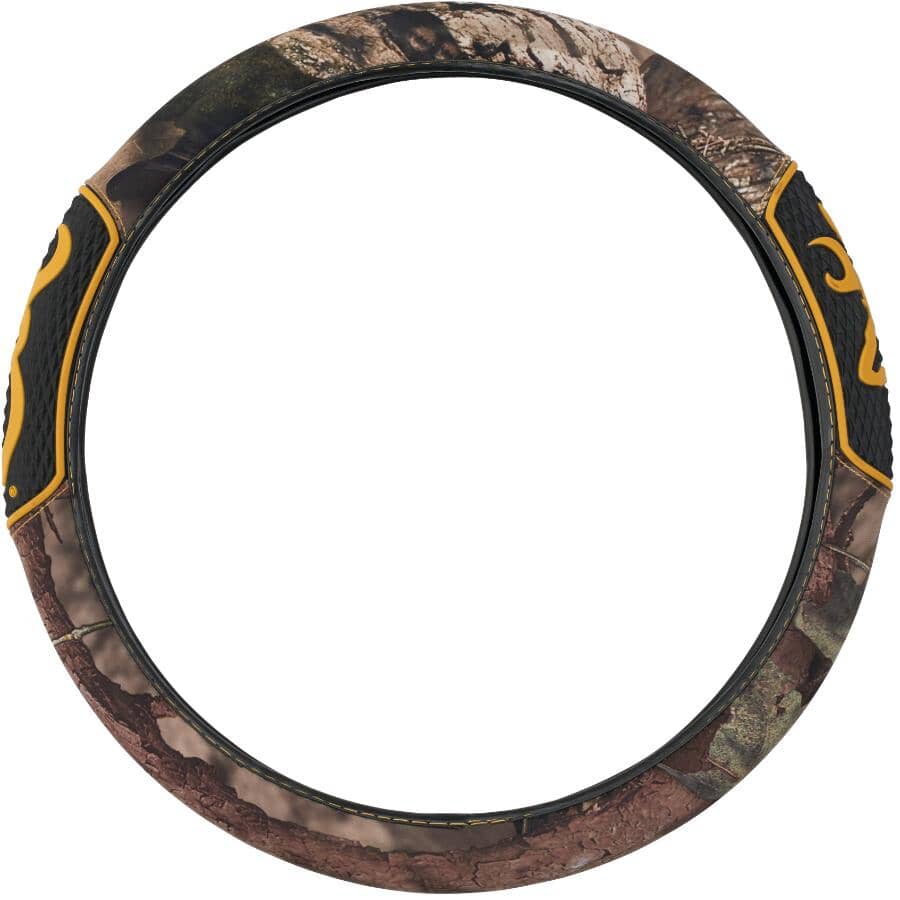 BROWNING 2-Grip Camo Steering Wheel Cover | Home Hardware