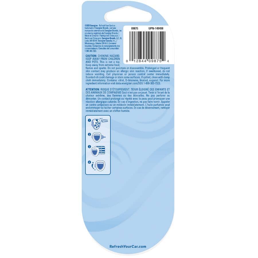 ENERGIZER Dual Scent Mini Diffusers Car Vent Clip Air Fresheners | Home ...