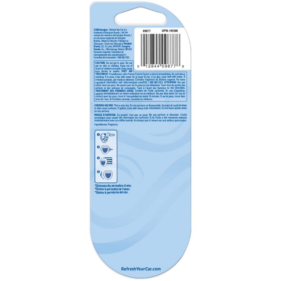 ENERGIZER Dual Scent Mini Diffusers Car Vent Clip Air Fresheners | Home ...