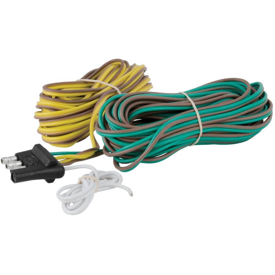 CURT 4-Way Flat Connector for Rewiring Trailer | Home Hardware