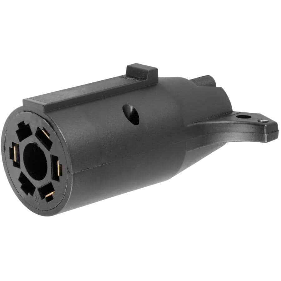 CURT 7-Way RV Blade Vehicle to 4-Flat Trailer Electrical Adapter | Home ...